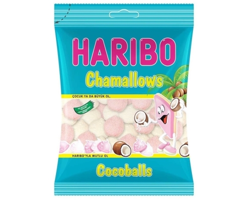 Haribo Chamallows Cocoballs 62 G x 24