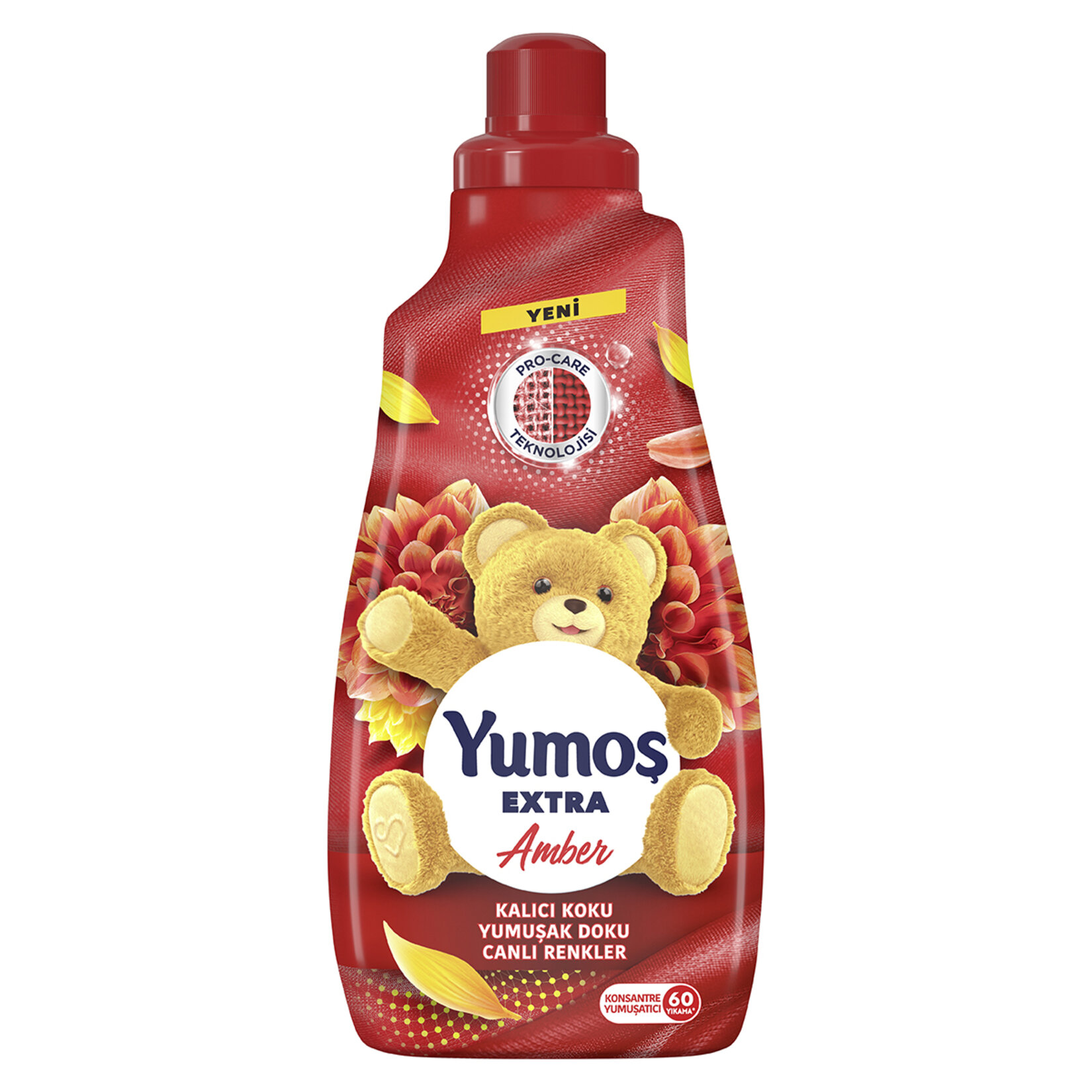 Yumos Extra Concentrated Fabric Softener Amber 1440 Ml