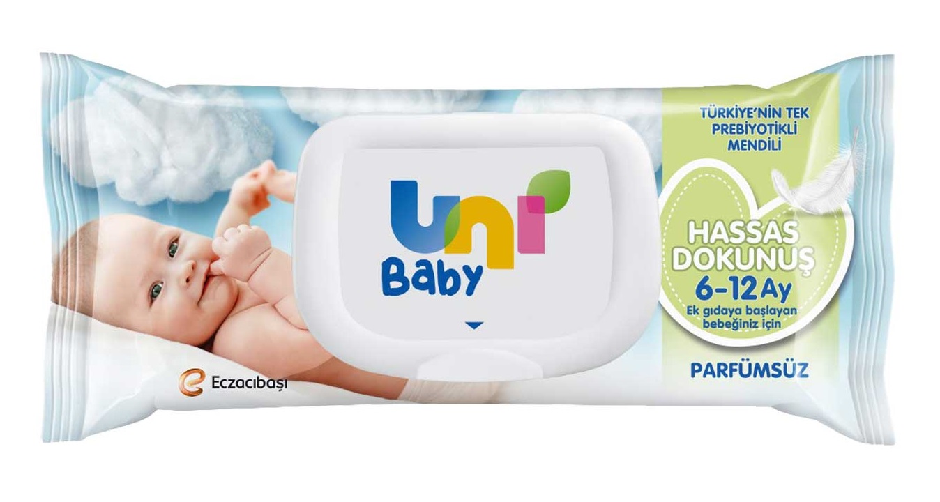 Uni Baby Sensitive Touch Wet Wipes 52 Pcs