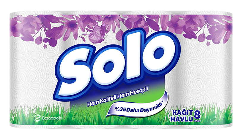 Solo Paper Towel Smart Choices 8 Pcs