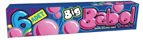 Big Babol Stick Mixed Fruit Gum 25 G