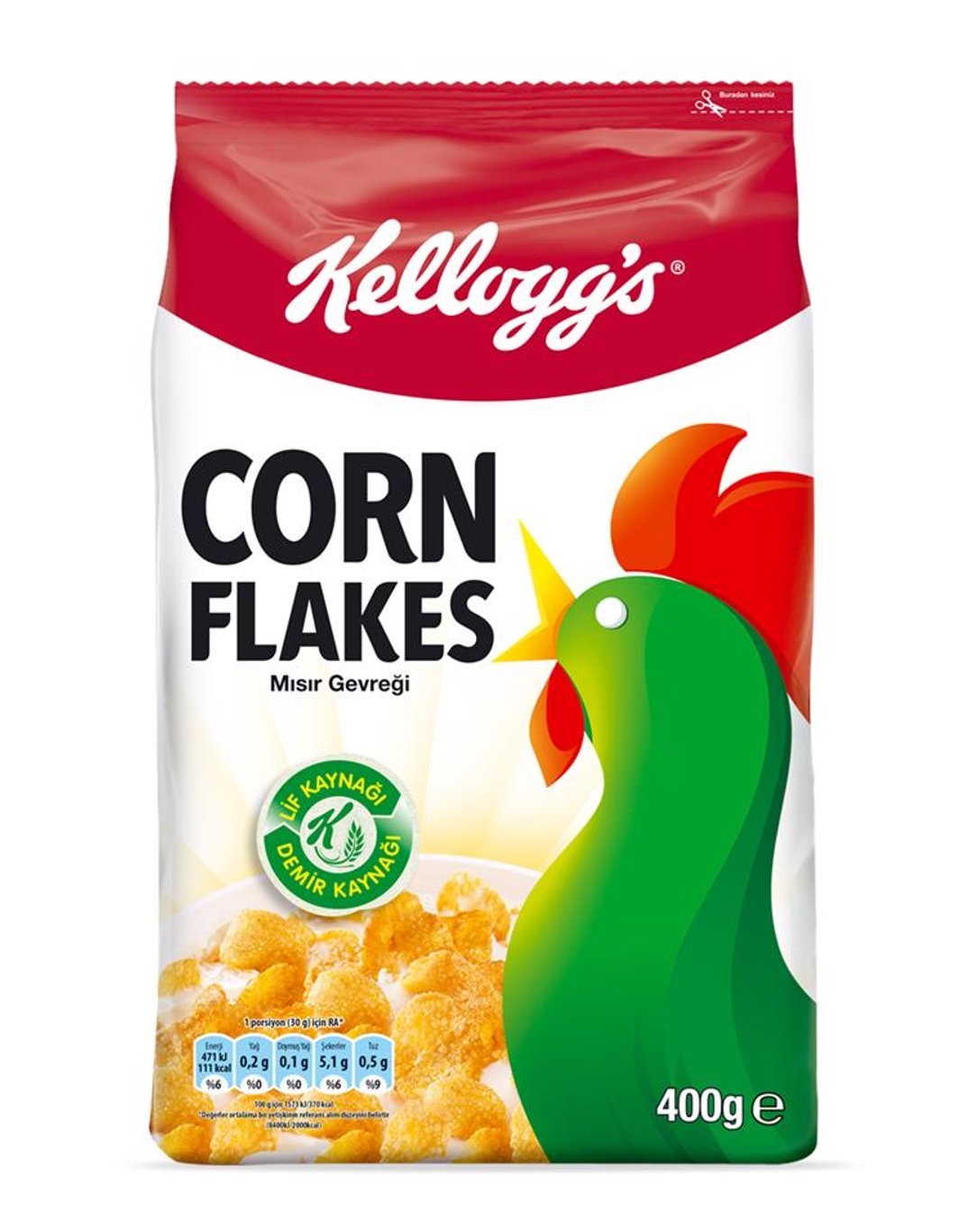 Ülker Kelloggs Corn Flakes 400G